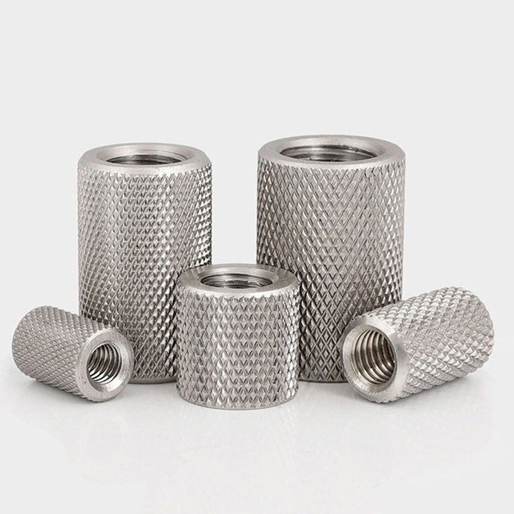 Set 5 piulite lungi, M4/M5/M6/M8/M10, Inox, Argintiu - eMAG.ro