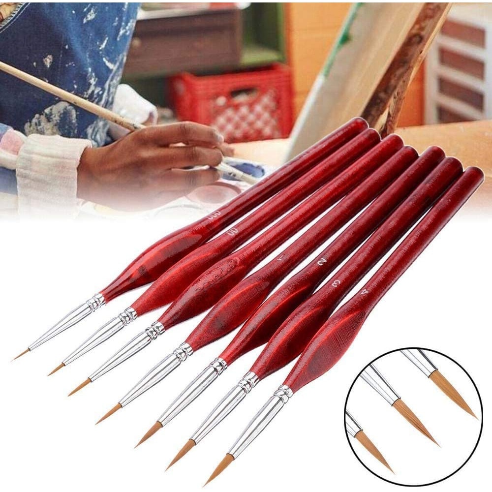 Set 9 pensule de desen, Rosu - eMAG.ro