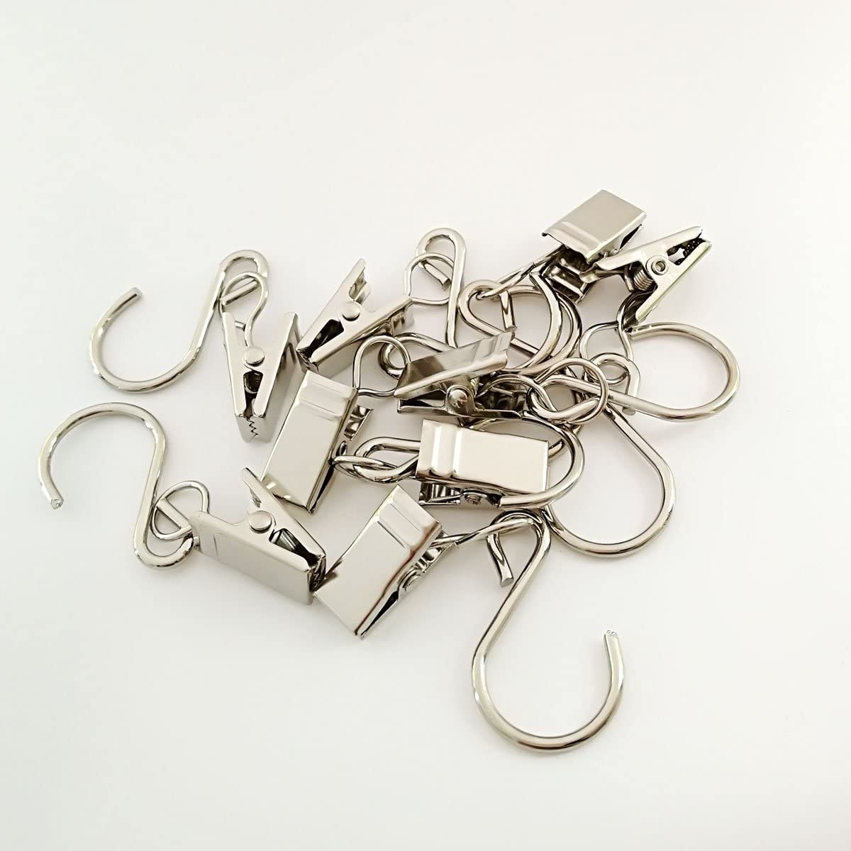 Carlige prindere, Inox, 30 buc, Argintiu - eMAG.ro