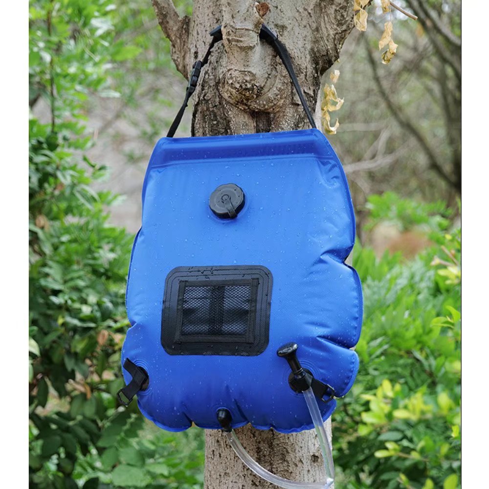 Dus solar pentru camping, 20 l, Albastru - eMAG.ro