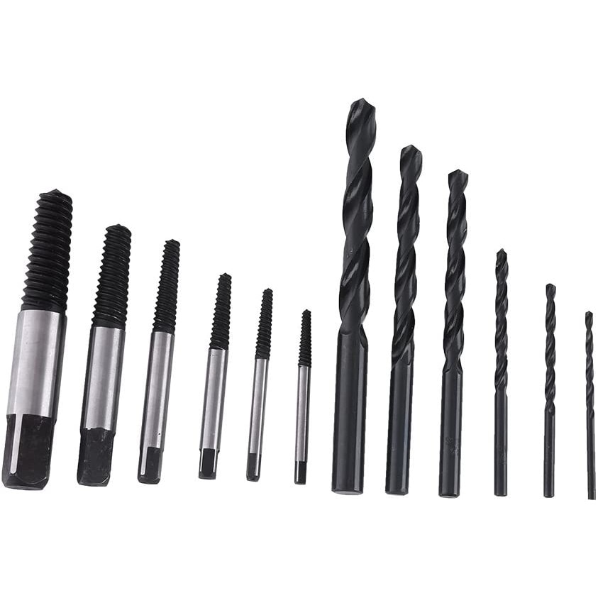 Kit de instrumente, extractor de stifturi, Burghie, ghidaje de gaurit ...