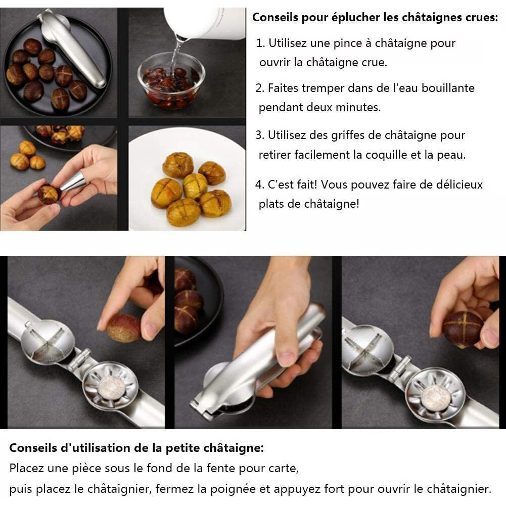 Spargator de nuci, Otel inoxidabil - eMAG.ro