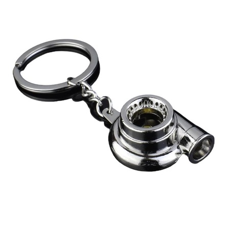 Breloc, Metal, Lant, 42mm, Argintiu - eMAG.ro