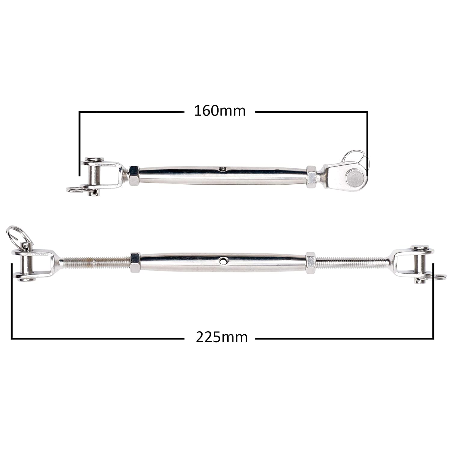 Intinzator cablu, Inox, 2buc, Argintiu - eMAG.ro