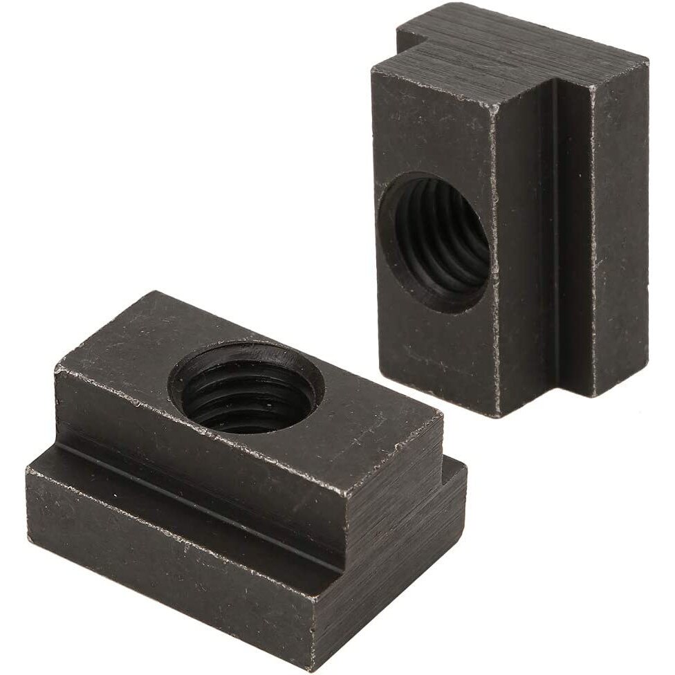 Set 5 buc. piulite M12 cu fanta in T,, Otel, Negru - eMAG.ro