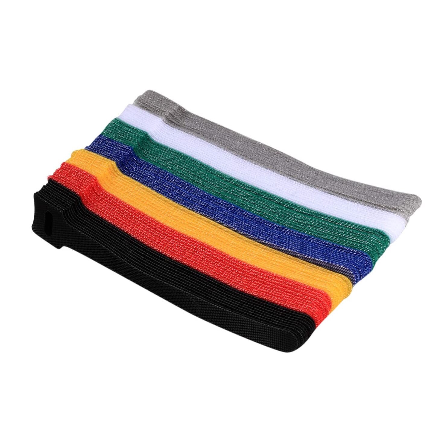 Set curele cablu, Nylon, 12x150 mm, Multicolor - eMAG.ro