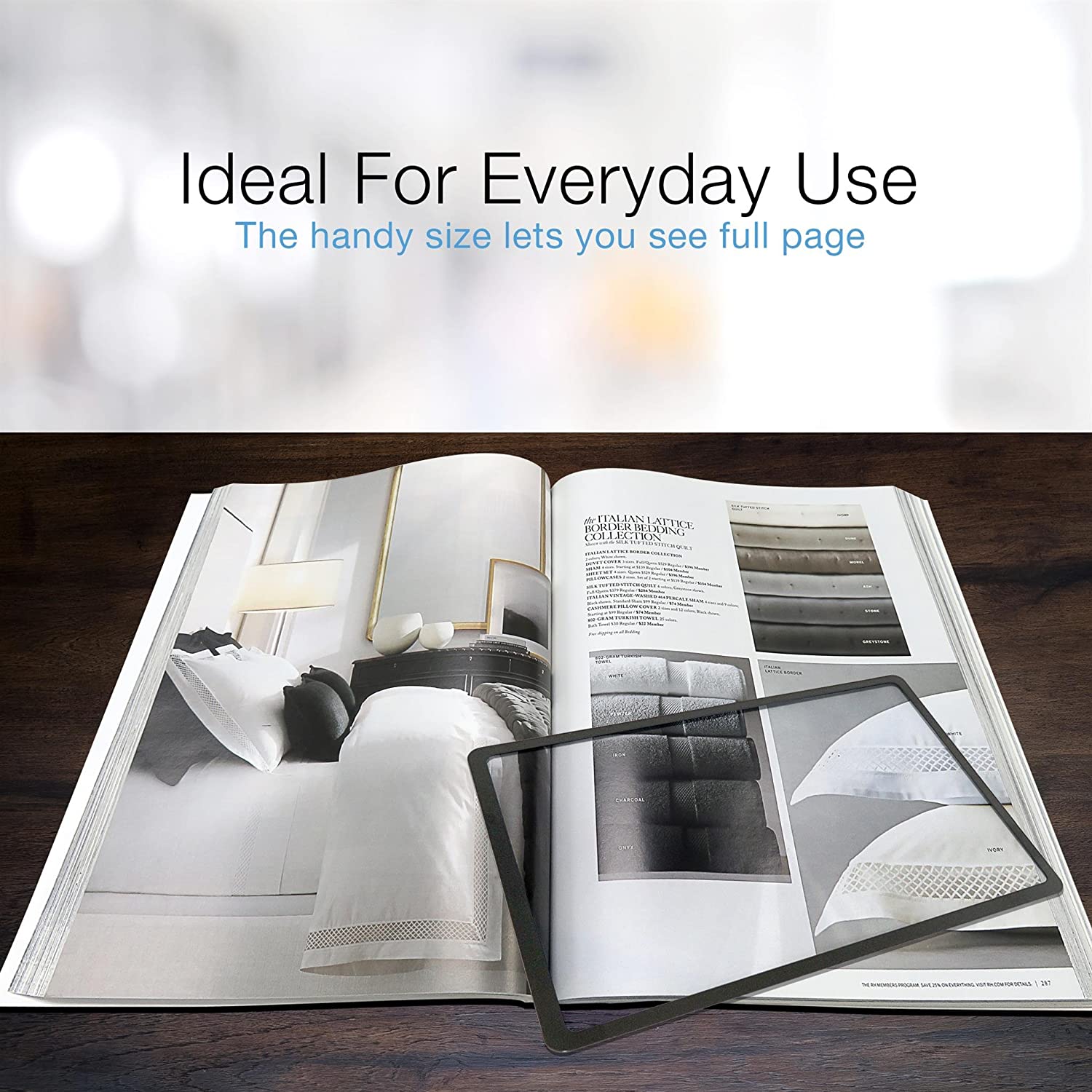 Lupa pentru citit, Plastic, 3X - eMAG.ro