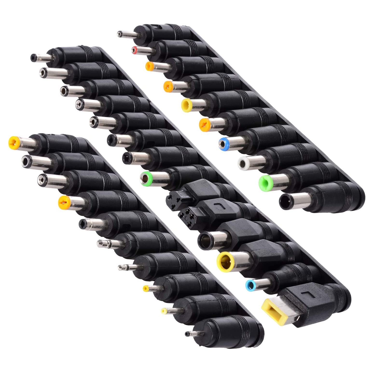 Set 34 mufe incarcare laptop, OUYLAF, Multifunctionale, Negru - eMAG.ro