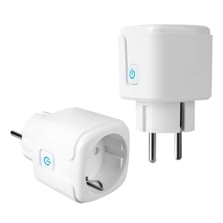 Set 2 prize inteligente, OUYLAF, 16A, Compatibil cu Alexa, Alb - eMAG.ro