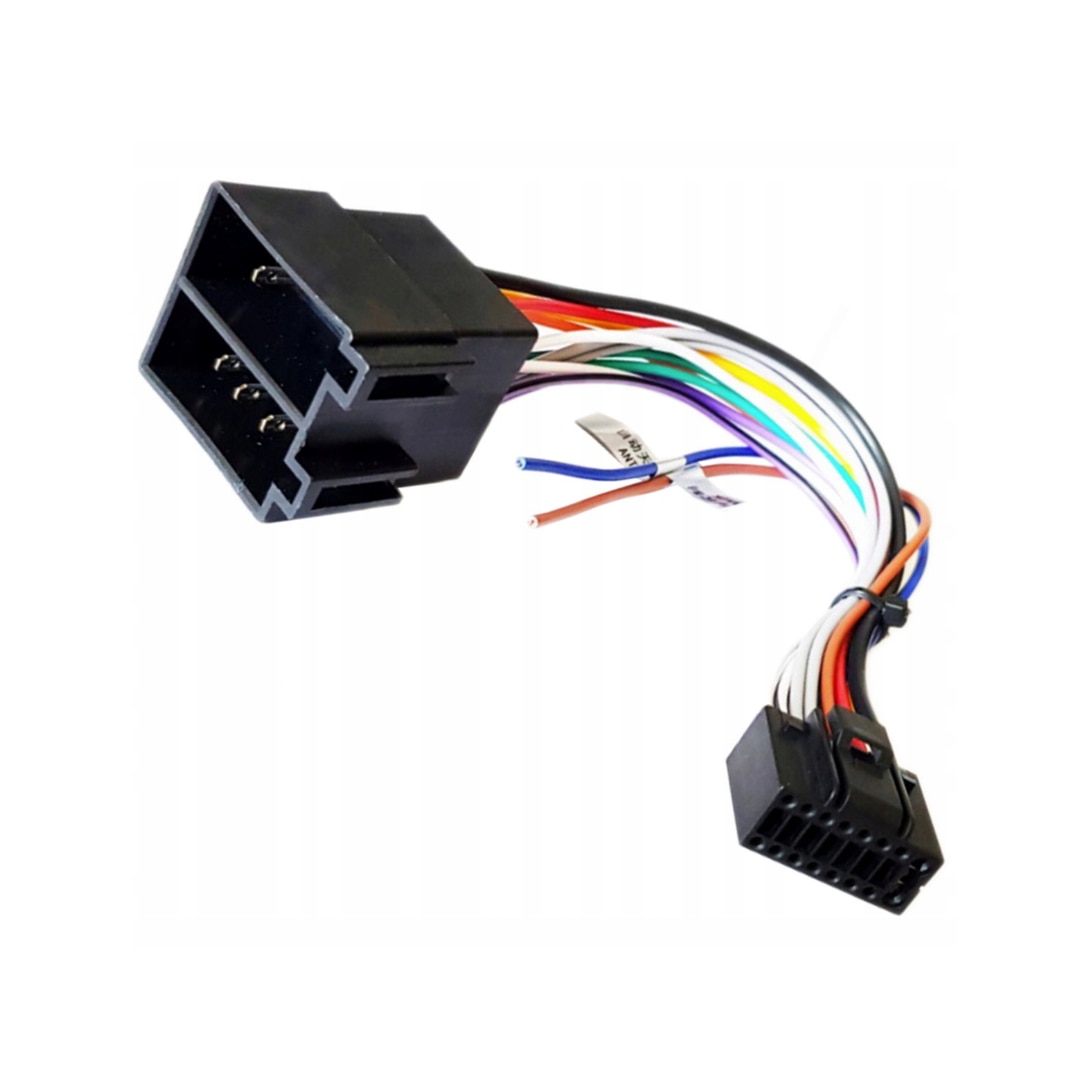 Conector auto, Zola®, ISO 2 DIN, 14 pini, 2.2x1 cm, negru, din plastic ...