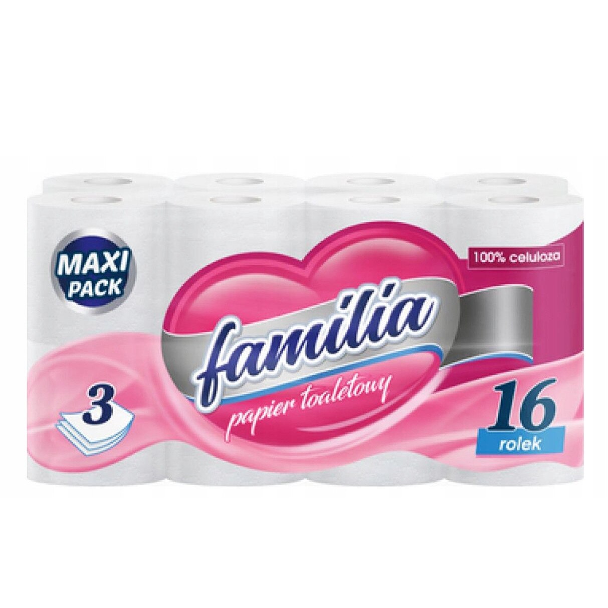 Finom toalettpapír, PSB, 3 réteg, 16 tekercs - eMAG.hu