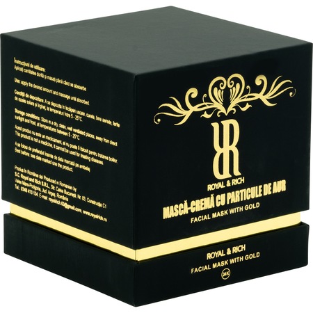 Masca cu particule de aur Royal & Rich, 50 ml - eMAG.ro