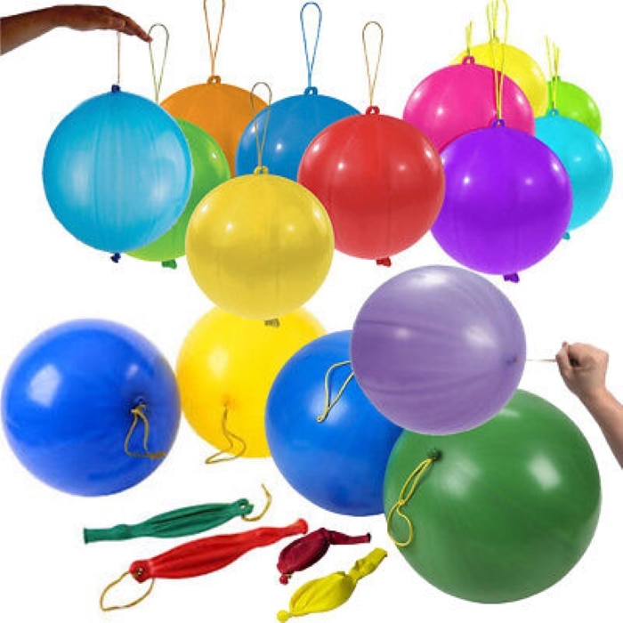 Baloane mari cu elastic punch 100 buc - eMAG.ro