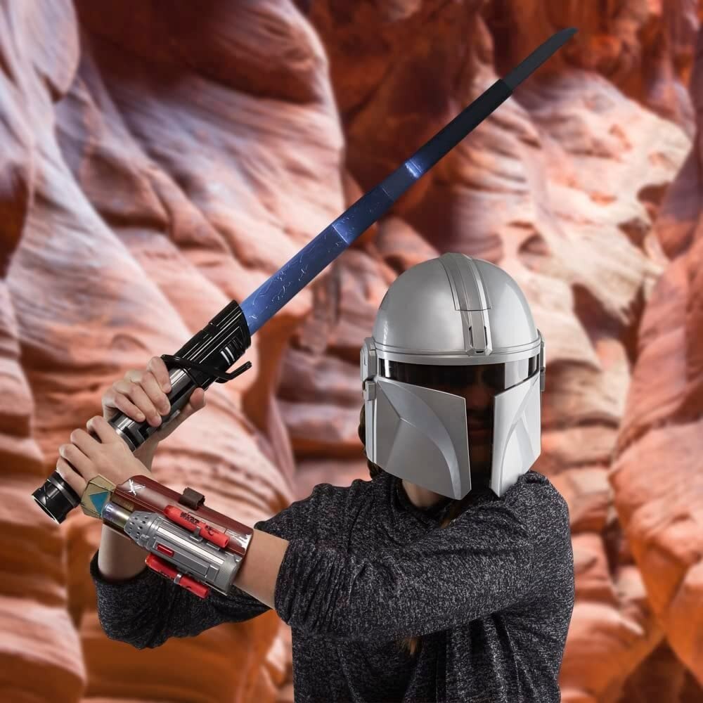 Sabie laser pentru copii Hasbro Disney Star Wars, Darksaber ...