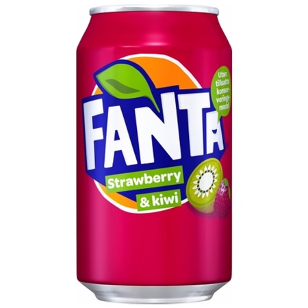 Bautura Carbogazoasa, Fanta Capsuni & Kiwi, 330ml - eMAG.ro