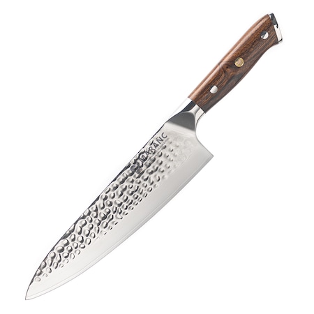 Cutitul bucatarului profesional Maranc, otel de damasc, 21 cm, M154 ...