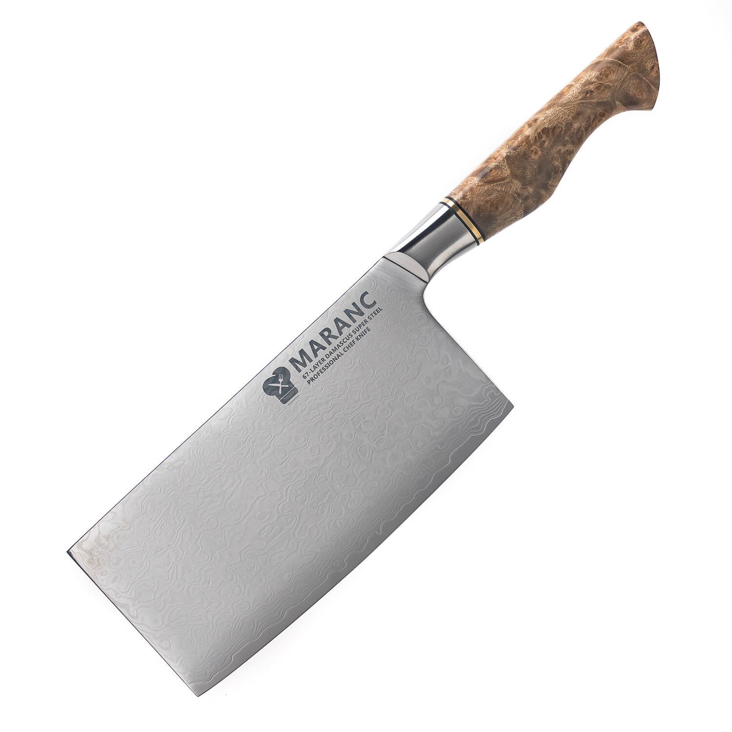 Satar profesional Maranc, otel de damasc, 18 cm, M167 - eMAG.ro