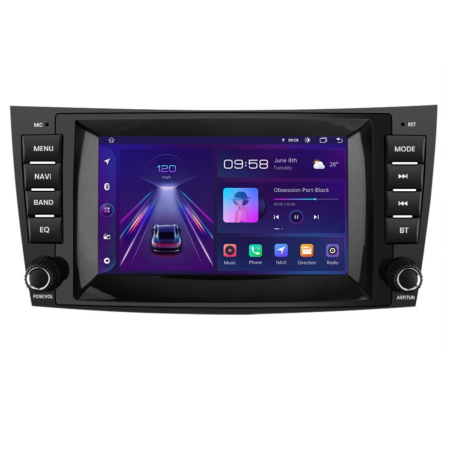 Navigatie Mercedes Benz e class w211, e200, e220, w219, Android 11, 4gb ...