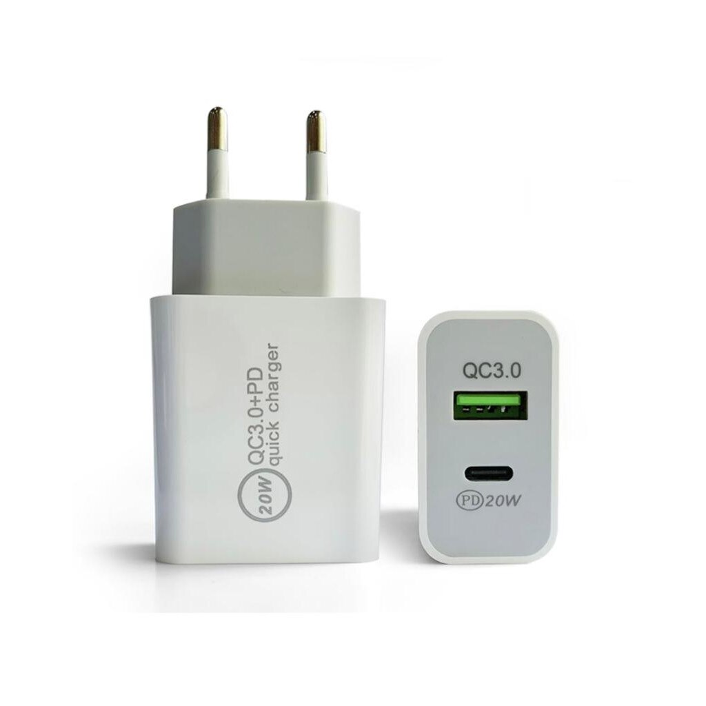 Incarcator rapid MaxOnline™ PD USB-C, USB, 2 porturi, 20 W, Tip PD ...
