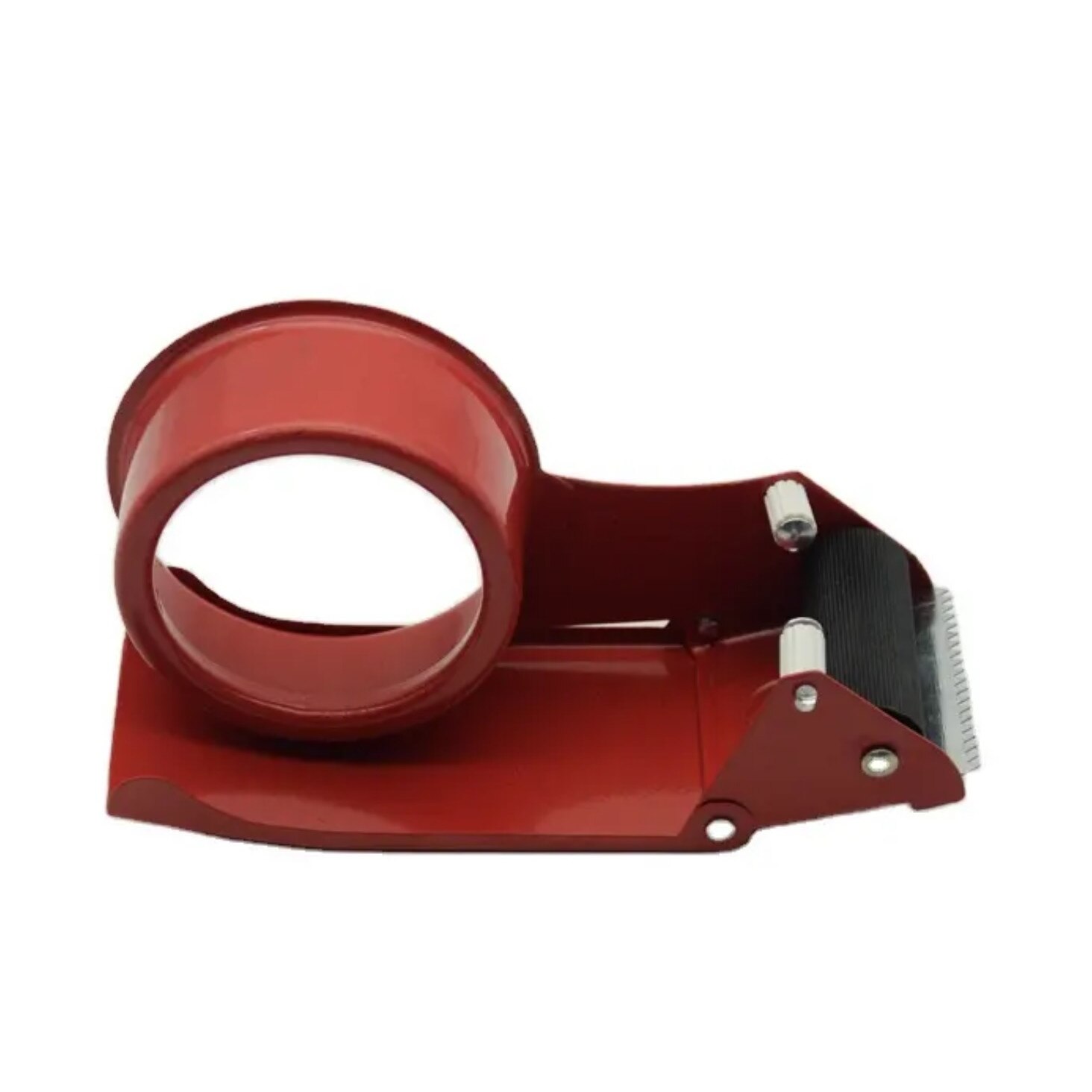 Dispenser rola scotch, metalic, rosu - eMAG.ro