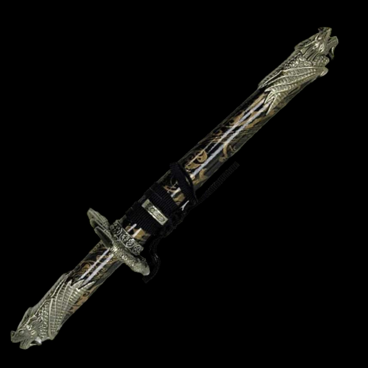 Cutit Tanto cu Teaca, Lama Neteda, Inox, 25cm, S-237BK - eMAG.ro