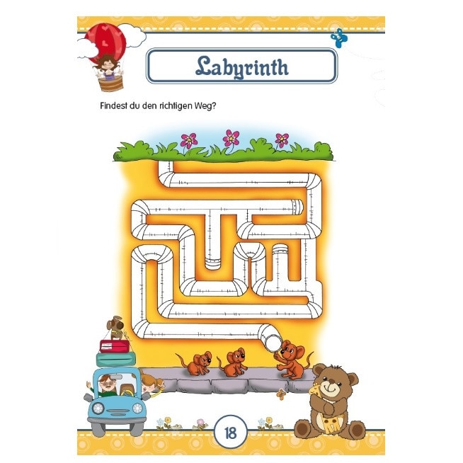 Carte pentru copii in limba germana cu exercitii distractive si ...