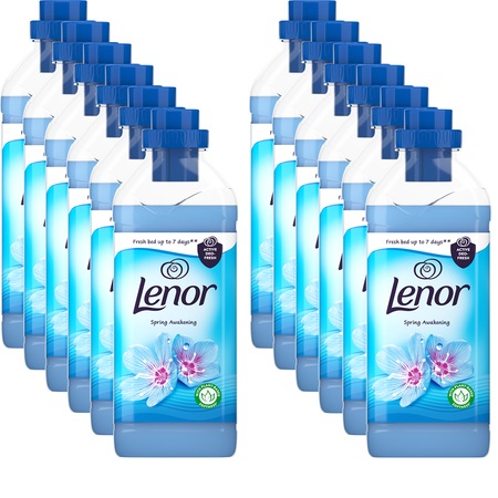 Set 12 sticle balsam rufe, Lenor, 34 spalari, 850 ml - eMAG.ro