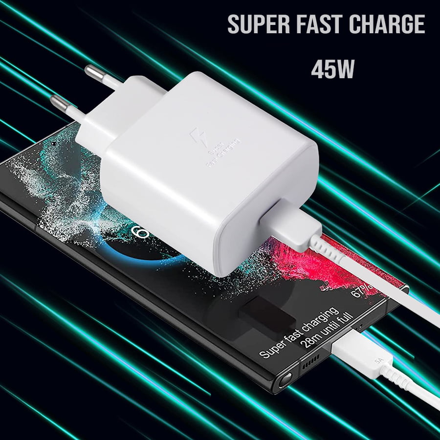 Зарядно за супер бързо зареждане, USB Type-C, съвместимо с Xiaomi 14 13 ...