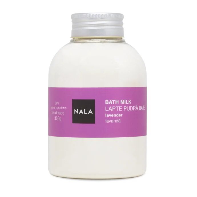 Lapte pudra baie, NALA, lavanda, 300 g - eMAG.ro