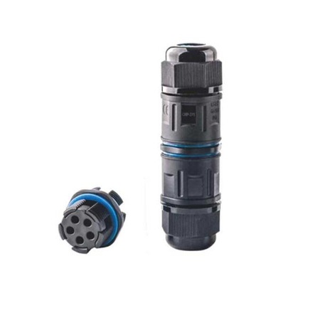 Conector Electric Impermeabil cu 5 Poli, IP68, Pentru Cablu 5-11mm ...
