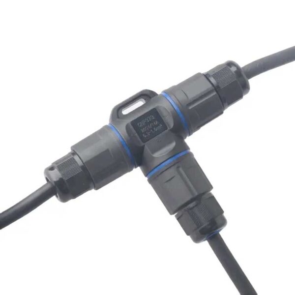 Conector Electric Impermeabil IP68 pentru 3 Cabluri – 2 poli - eMAG.ro