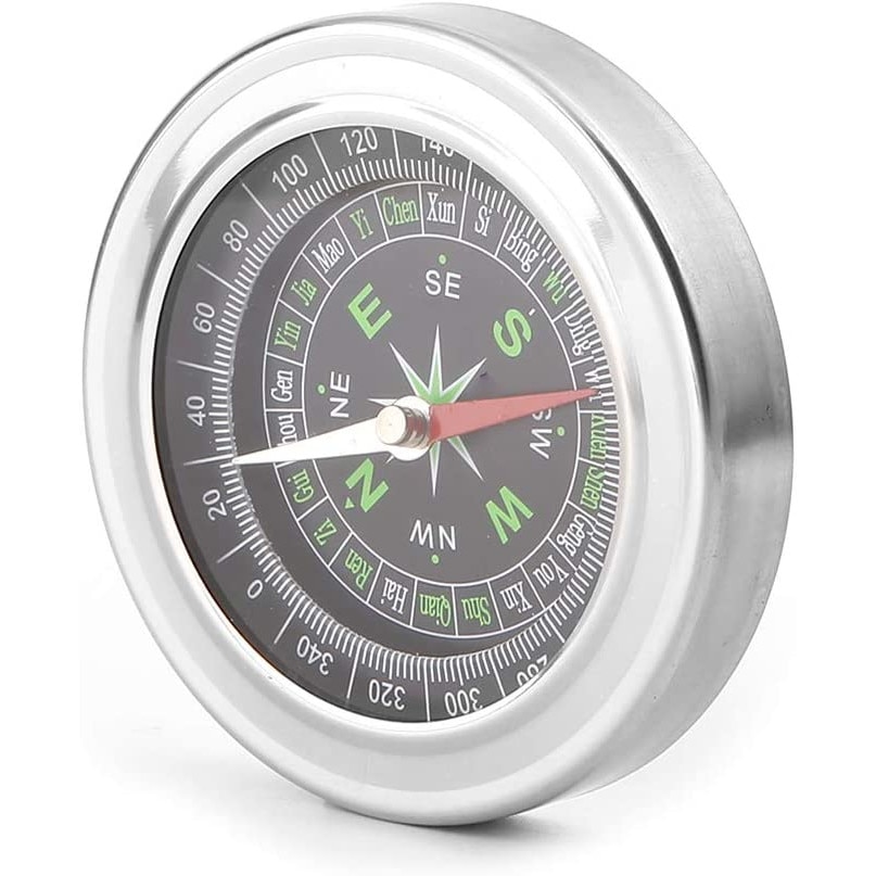 Busola metalica compacta, Zola®, pentru drumetii, diametru 7.5 cm - eMAG.ro