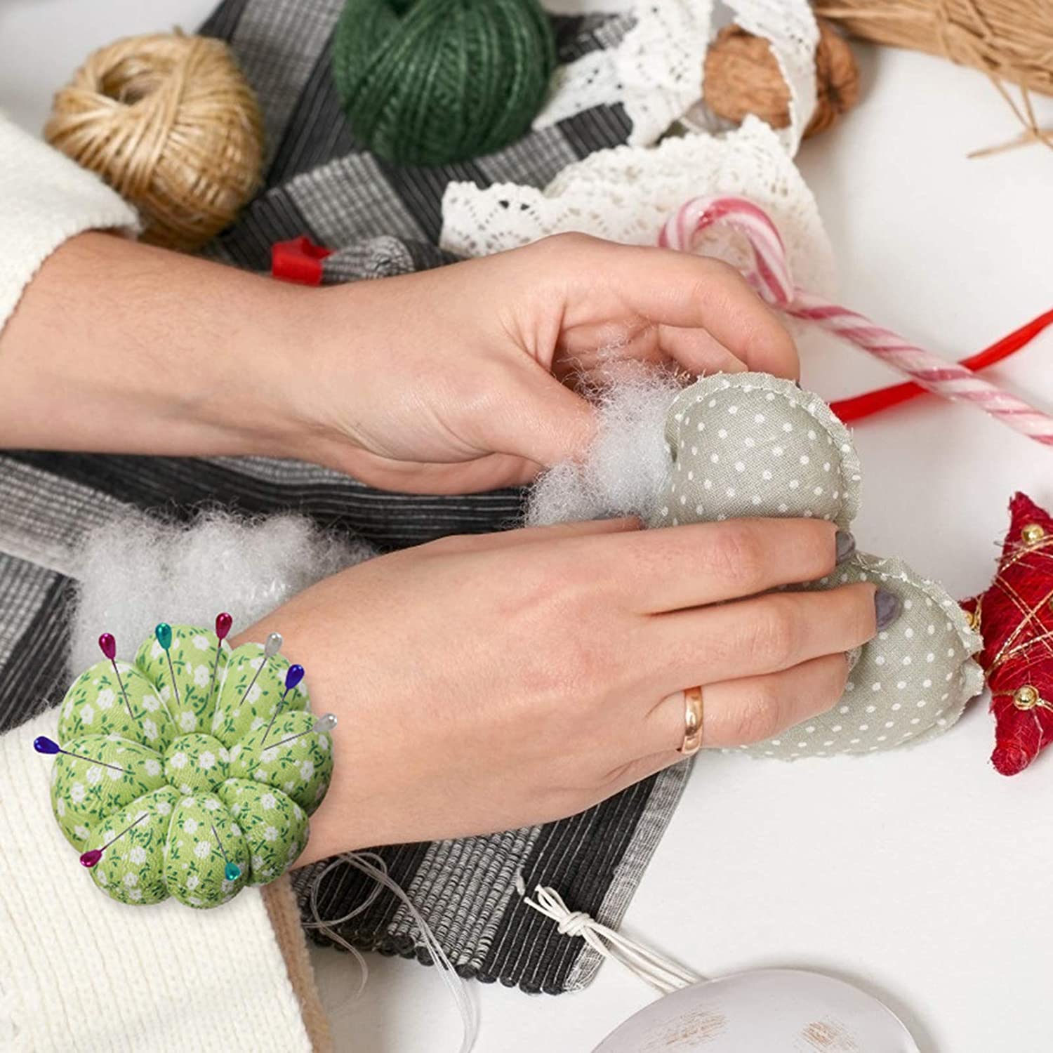 Set 40 de ace de gamalie cu 5 pernute suport pentru croitorie - eMAG.ro