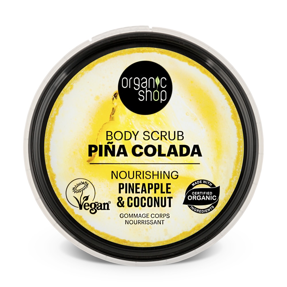 Scrub de corp nutritiv cu ananas si cocos Organic Shop Pina Colada, 250 ...