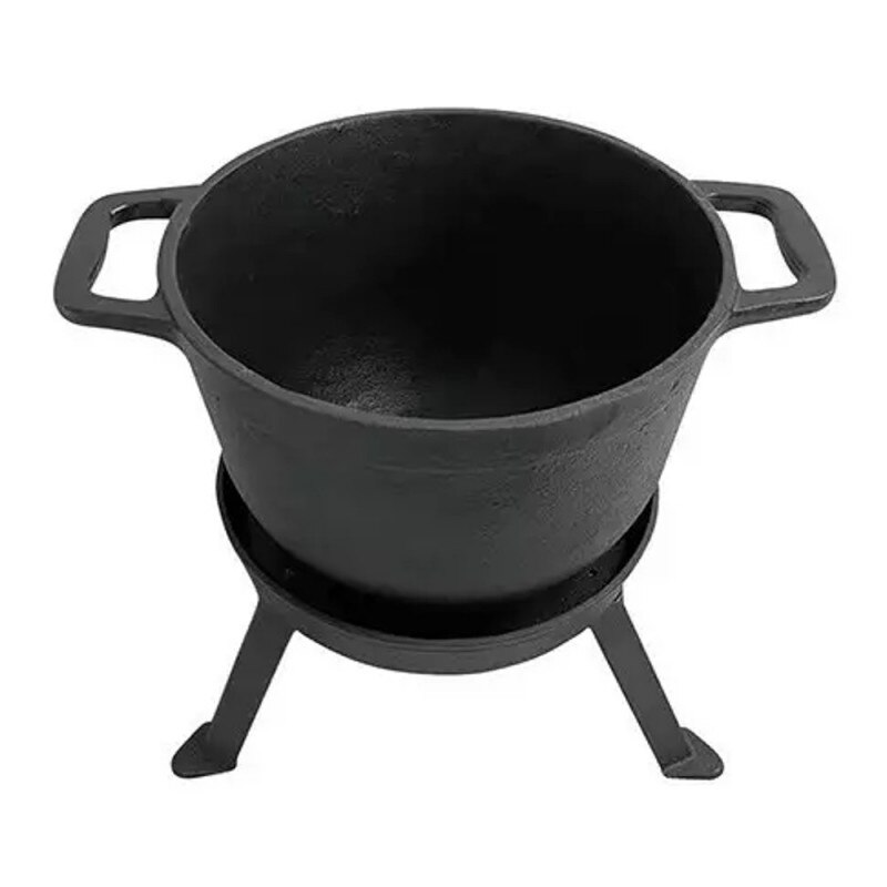 Vas de gatit din fonta 3 in 1 Kinghoff KH 1734, Vanatoresc, 10 L ...