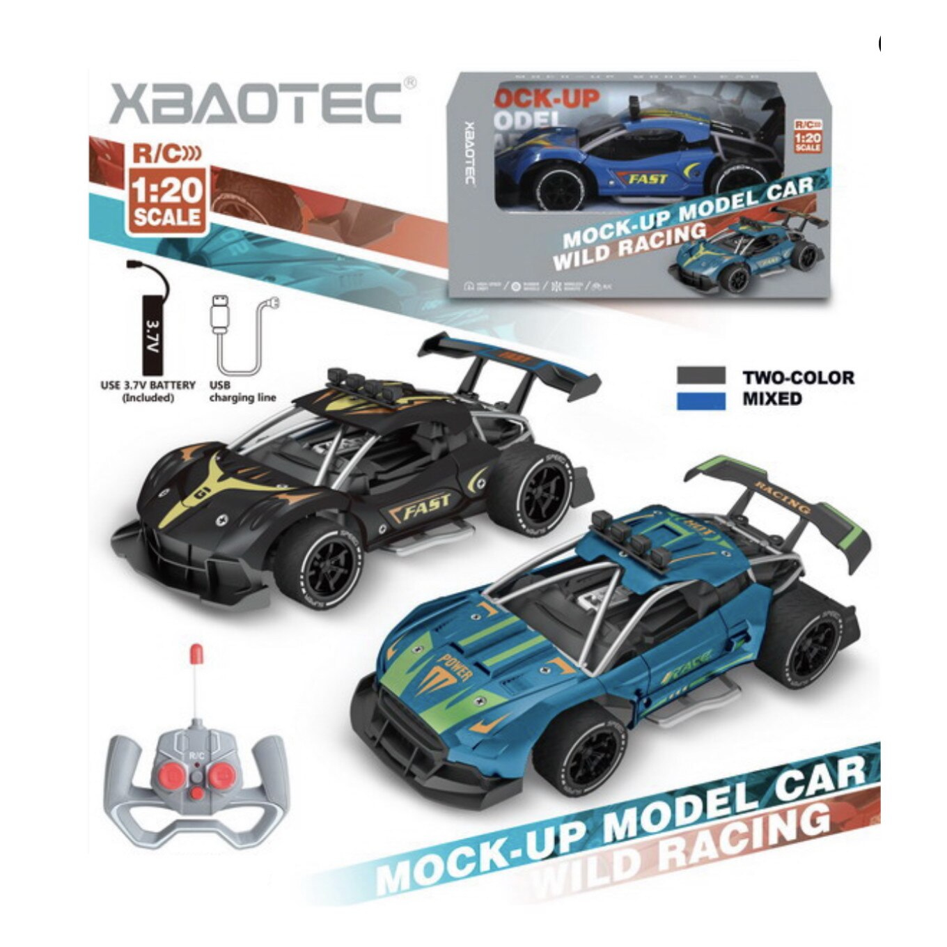 Masina cu telecomanda Racing, acumulator - eMAG.ro