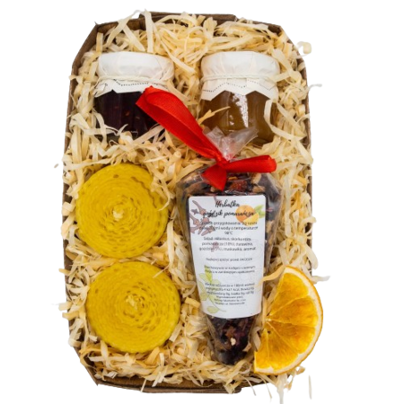 Cos cadou, Ekoloco, Gem/ceai/lumanare, Pentru Craciun/orice ocazie ...