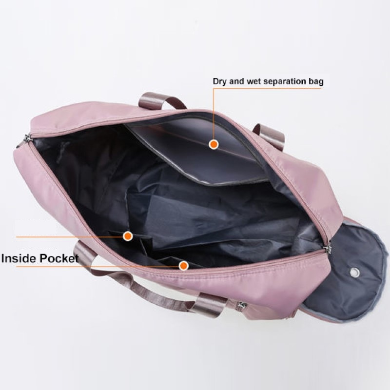 Geanta sport pentru sala, impermeabila, cu compartiment pentru ...