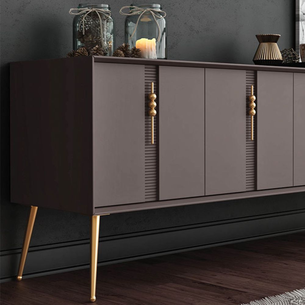 Picior Mobila Bone 650 mm Negru Mat - eMAG.ro