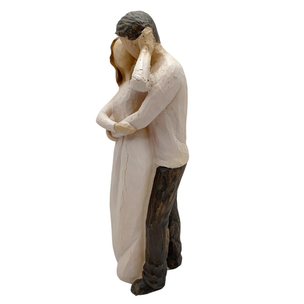 Statueta Cuplu indragostiti Caress 22cm, Rasina - eMAG.ro