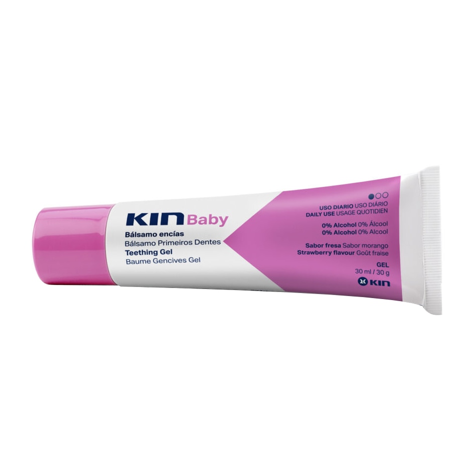 Gel natural de dentitie calmant, KIN Baby, 30 ml - eMAG.ro