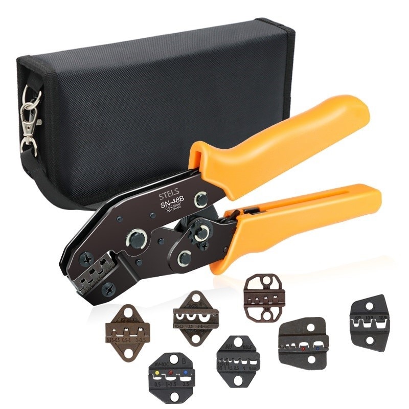 Комплект клещи за кримпване STELS SN-48B - eMAG.bg