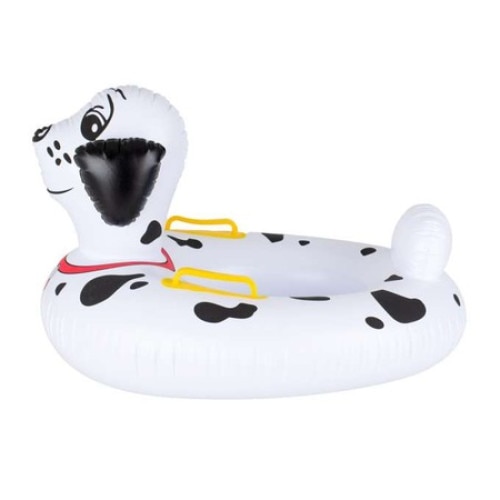 Colac inot tip barcuta pentru copii, catel, Alb - eMAG.ro