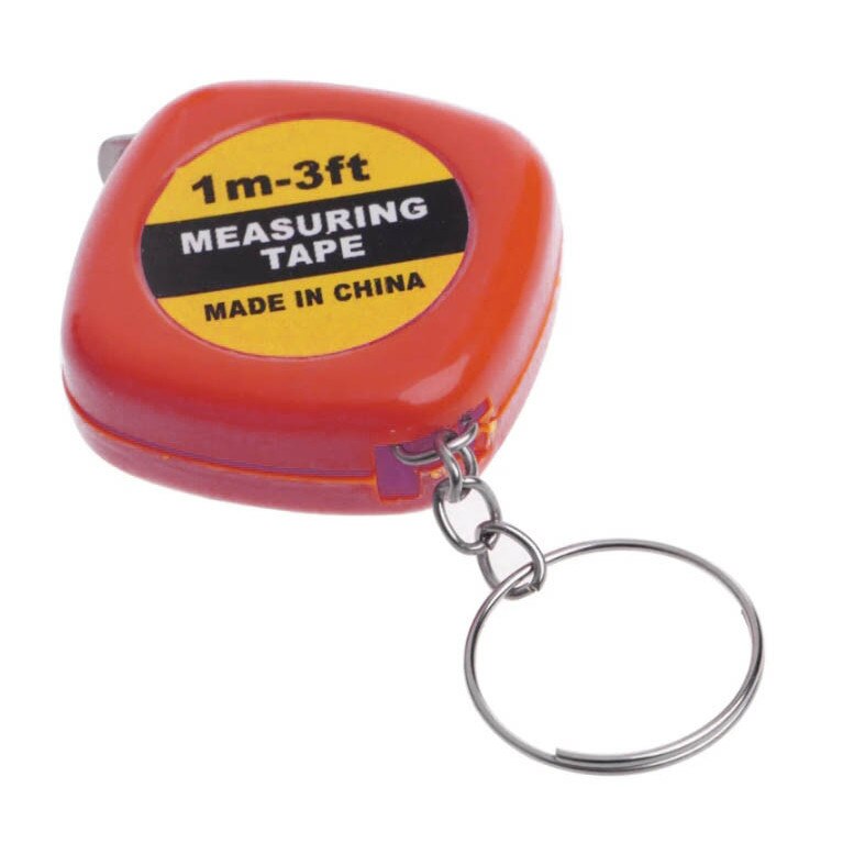 Set 2 bucati, Ruleta 1 metru, breloc, colturi rotunjite, 35x35x12 mm ...