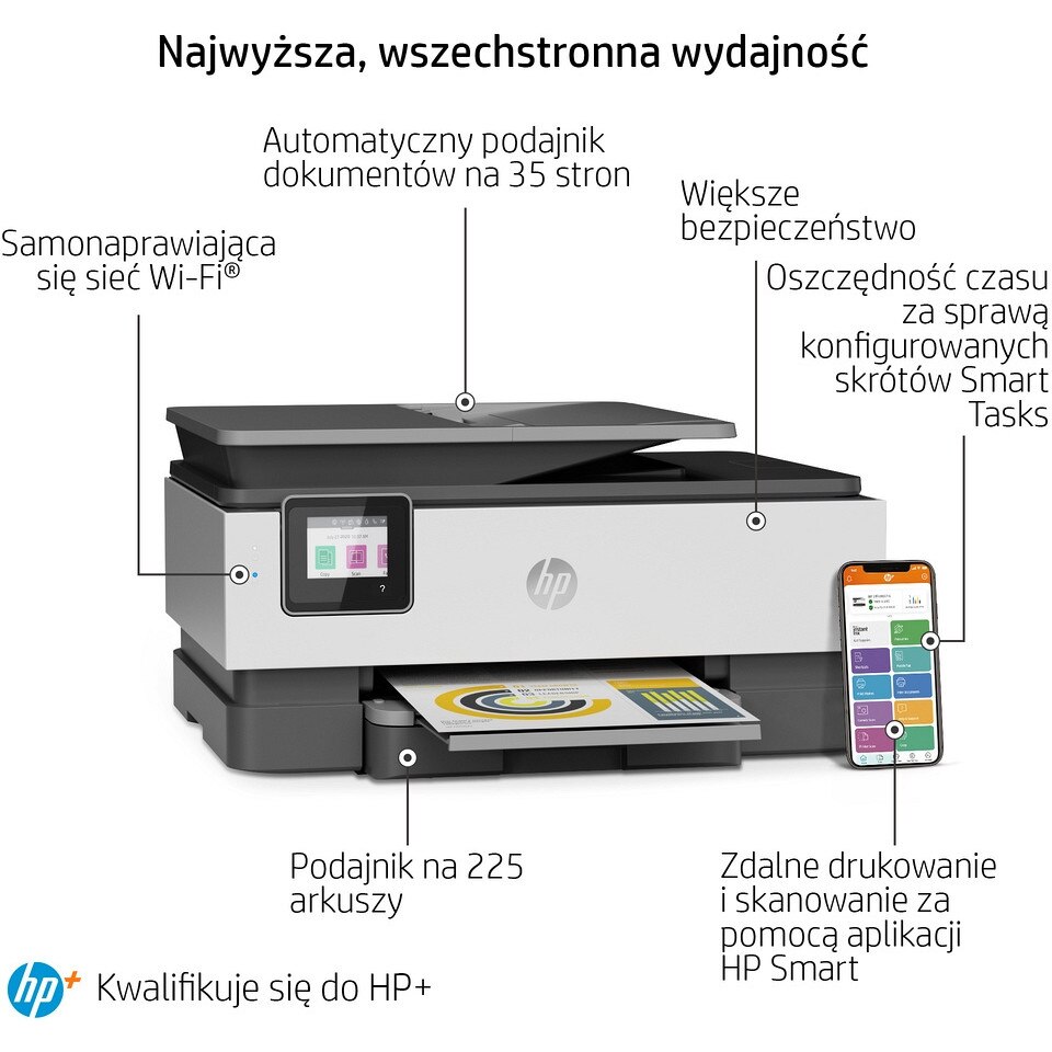 Imprimanta/scaner/fax HP OfficeJet Pro 8025e WiFi MFP - eMAG.ro
