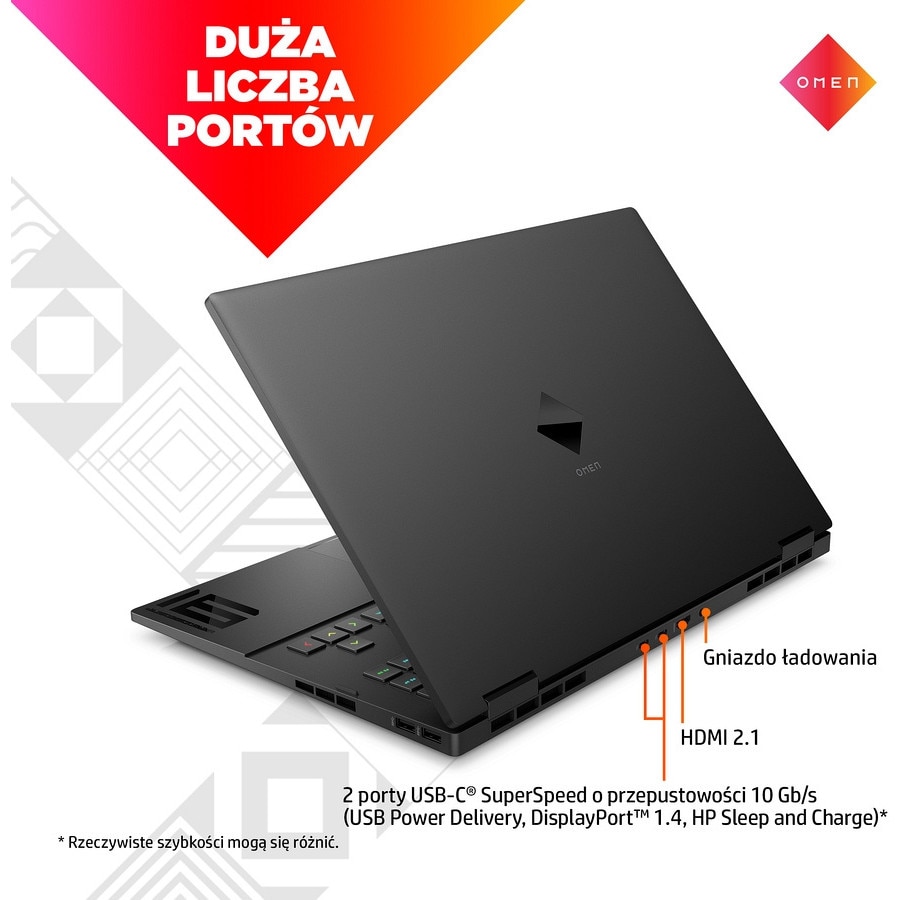 Laptop HP OMEN Gaming 16, QHD, IPS, 165 Hz Intel Core i7-12700H 14 ...