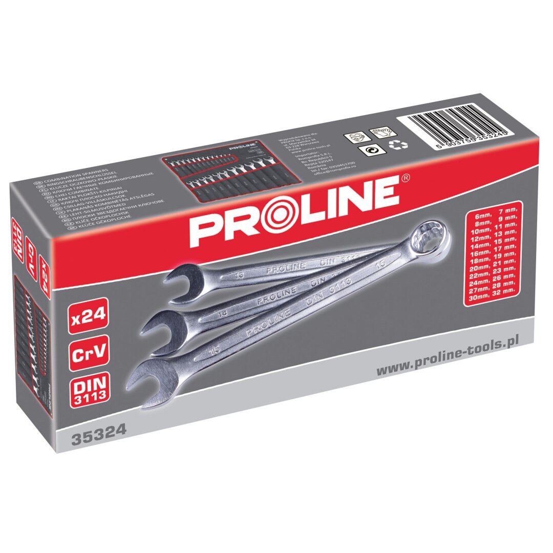 Set 24 chei combinate Prolinem 6-32 mm - eMAG.ro