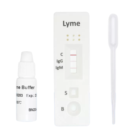 Set 10 bucati Test rapid Lyme IgG/IgM din sange - eMAG.ro