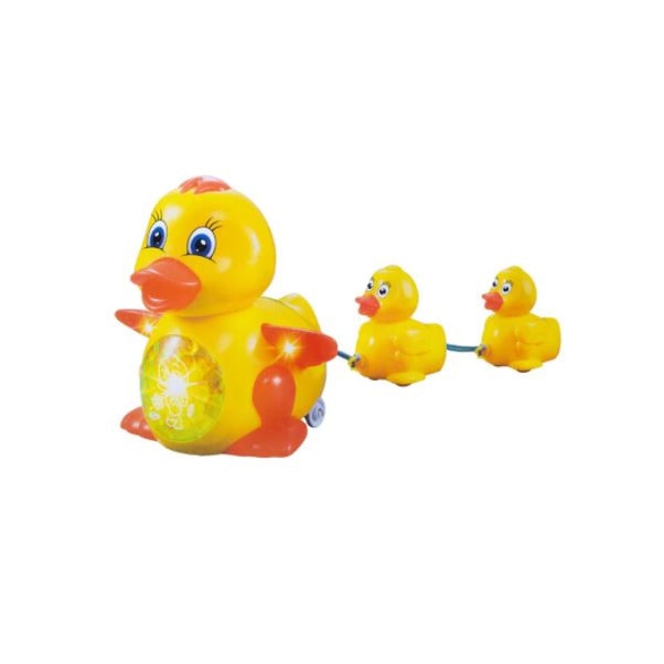 Jucarie interactiva, Rata cu doi boboci, muzica si lumini - eMAG.ro