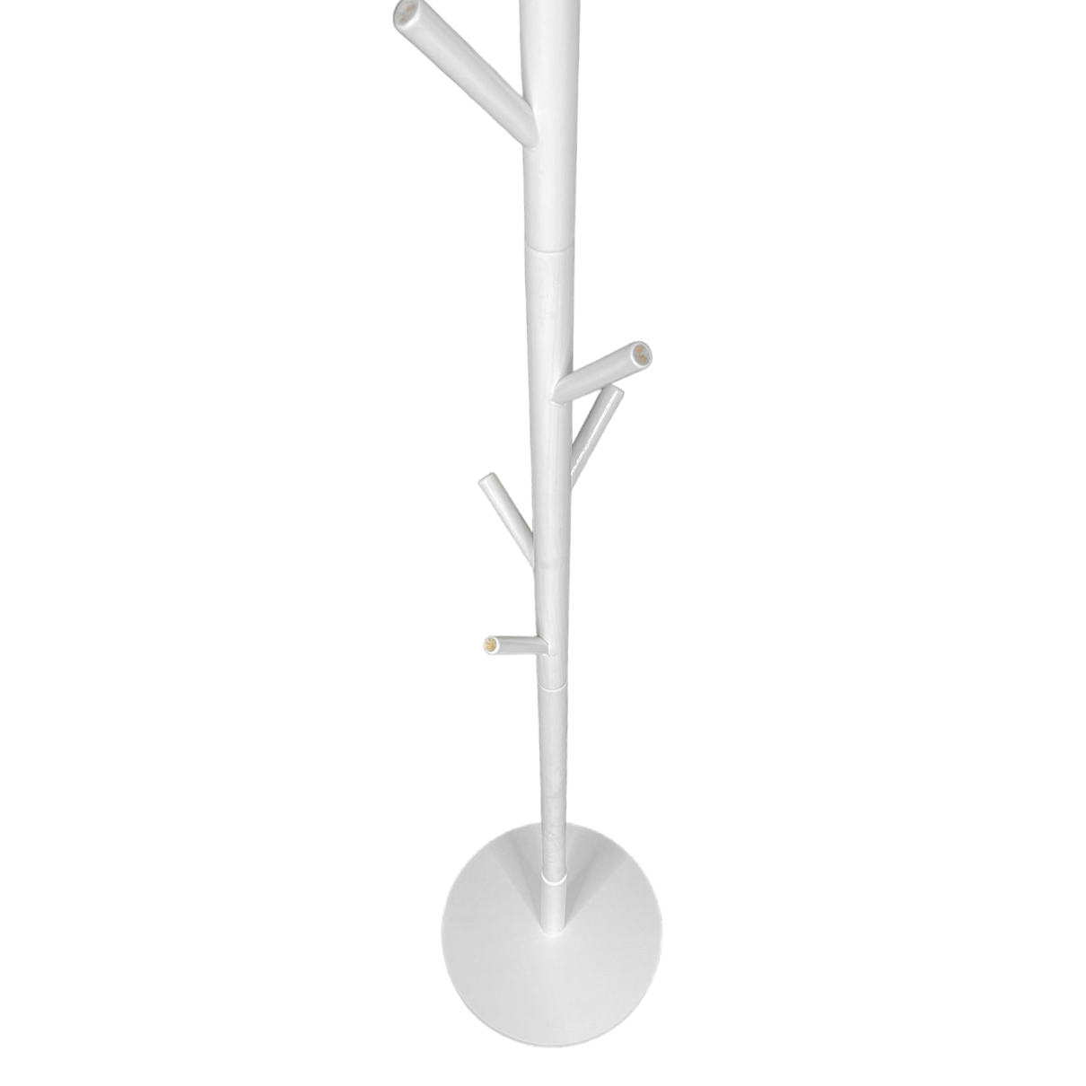 Cuier tip pom cu 8 agatatori, 175 x 3.7 cm, pentru hol, alb, LEXI - eMAG.ro